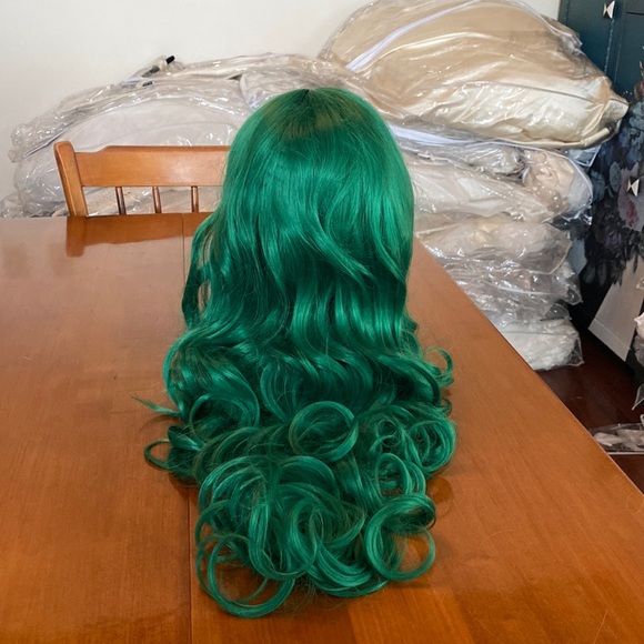 Other | New Green Curly Wig Girly Cosplay Costume Pole Dancer | Poshmark